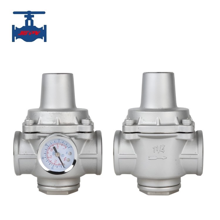 Stainless Steel Water Pressure Reducing Valve Diaphragm Type For Branch ...