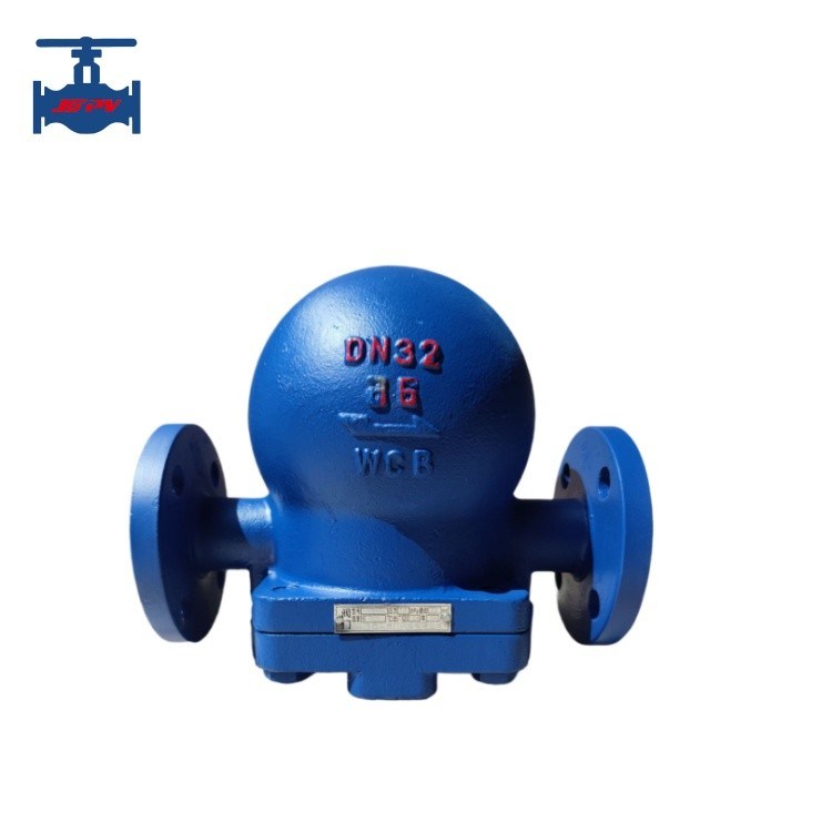Cast Steel ASTM A216-WCB Level Ball Float Steam Trap For Air And Steam Use