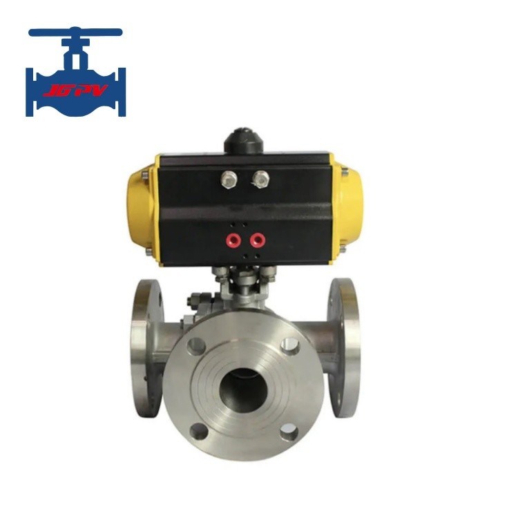 Low Pressure Application Stainless Steel Pneumatic T Type L Type Three ...