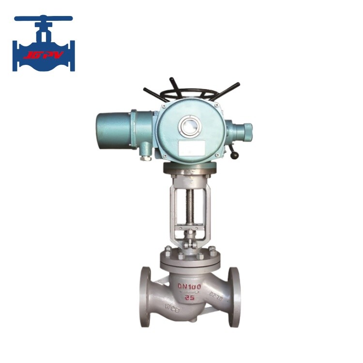 Motorized Cast Steel Stainless Steel Globe Valve For Water Steam Oil ...
