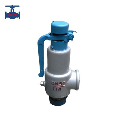 Spring Loaded Male Threaded Safety Valve WCB CF8 CF8M With Level Handle ...